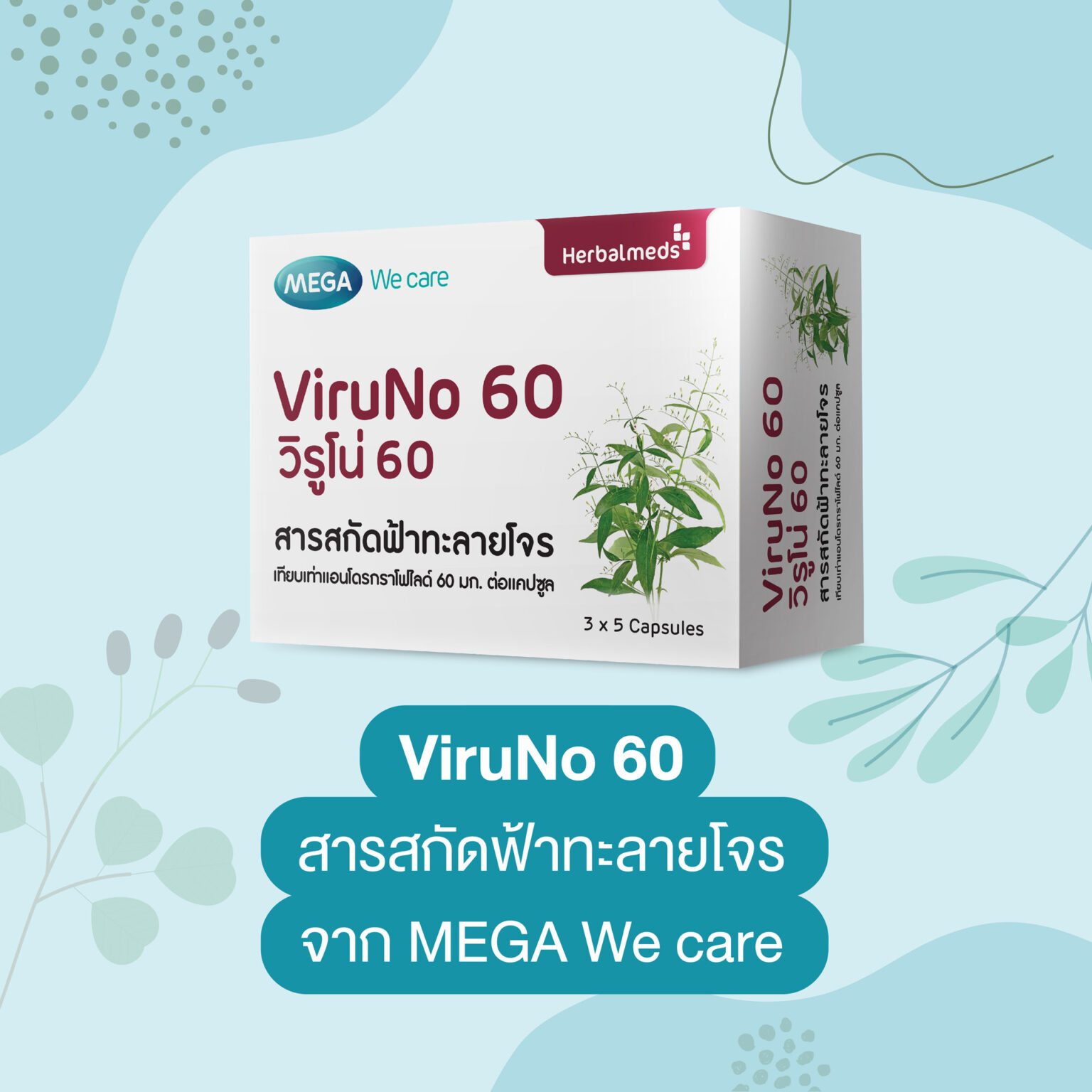 ฟ้าทะลายโจร ตัวแม่ลดไข้ ของปี 2025